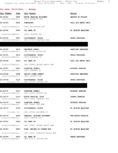 media log 051324_redacted - Revere Police